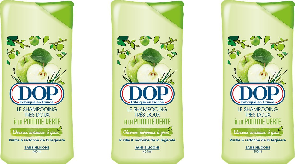 Dop – Shampoo sehr weich mit grünem Apfel für normales bis fettiges ...