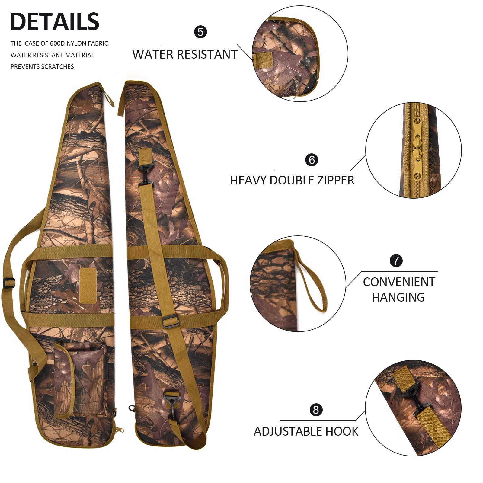 Snapklik.com : AUMTISC Soft Rifle Case, Shotgun Carrying Bag, Gun Cases ...