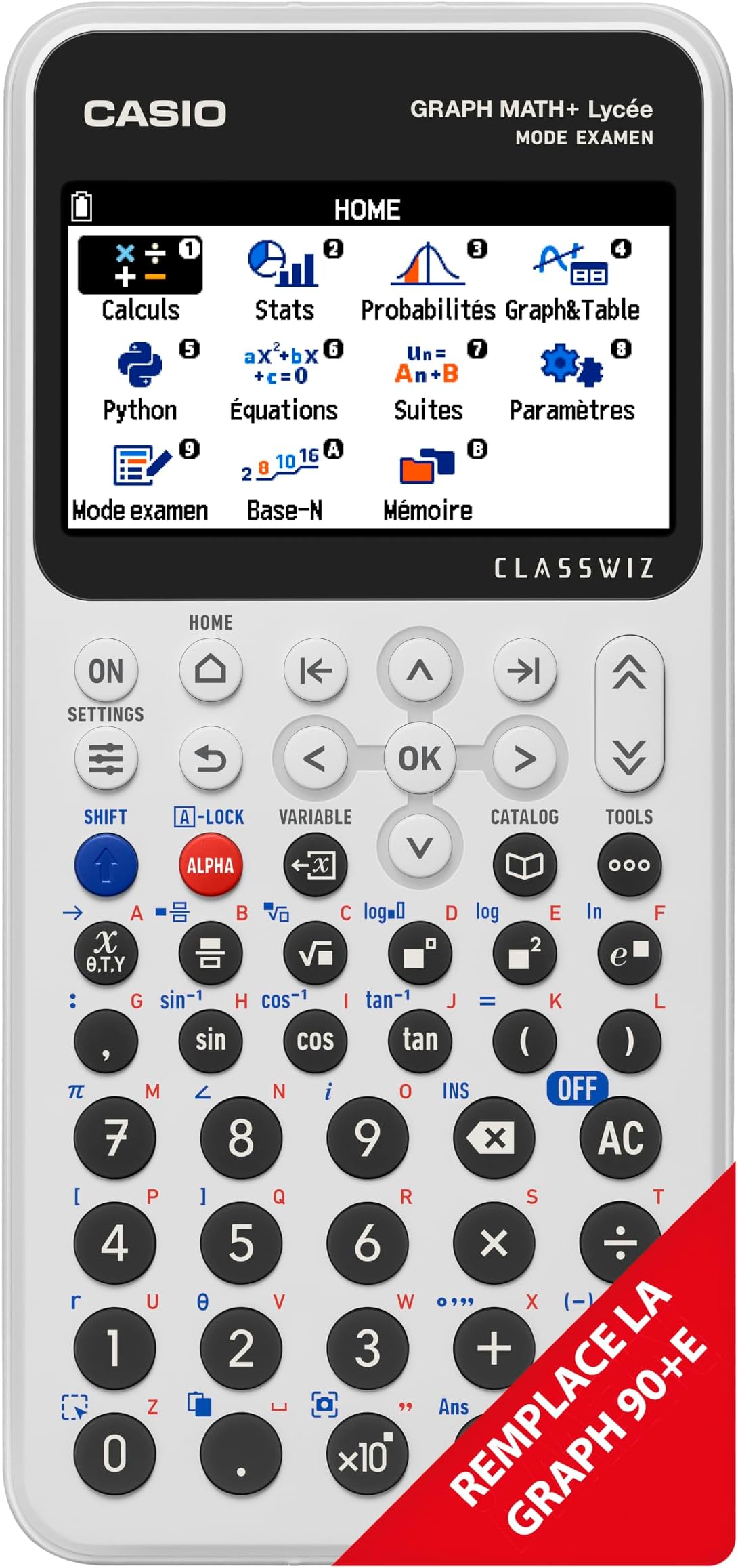 Texas Instruments Ti 83 Premium Ce Edition Python Calculatrice Graphique Mode Examen
