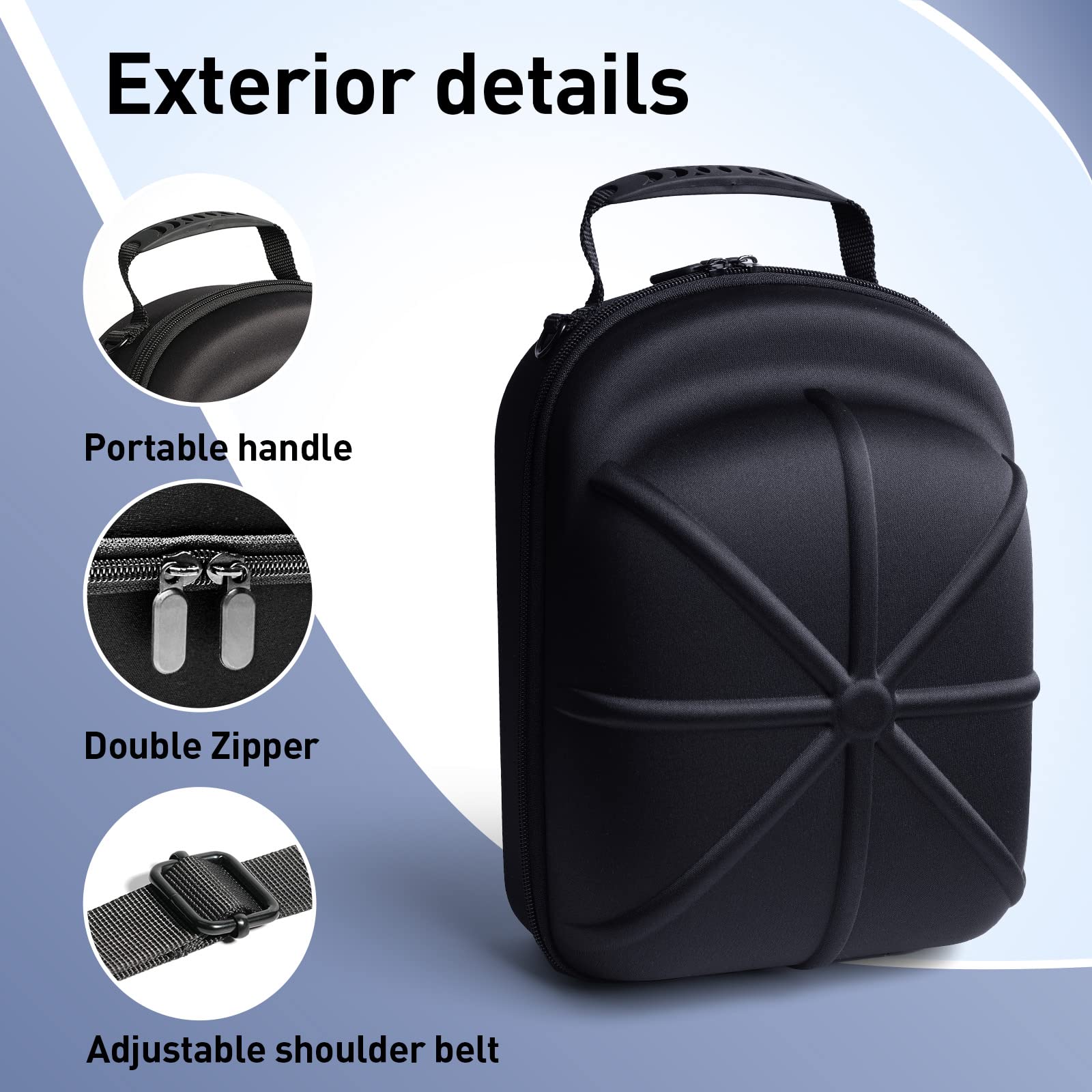 Snapklik.com : AUKURA Hat Travel Case, Hard Hat Storage Case, Hat ...