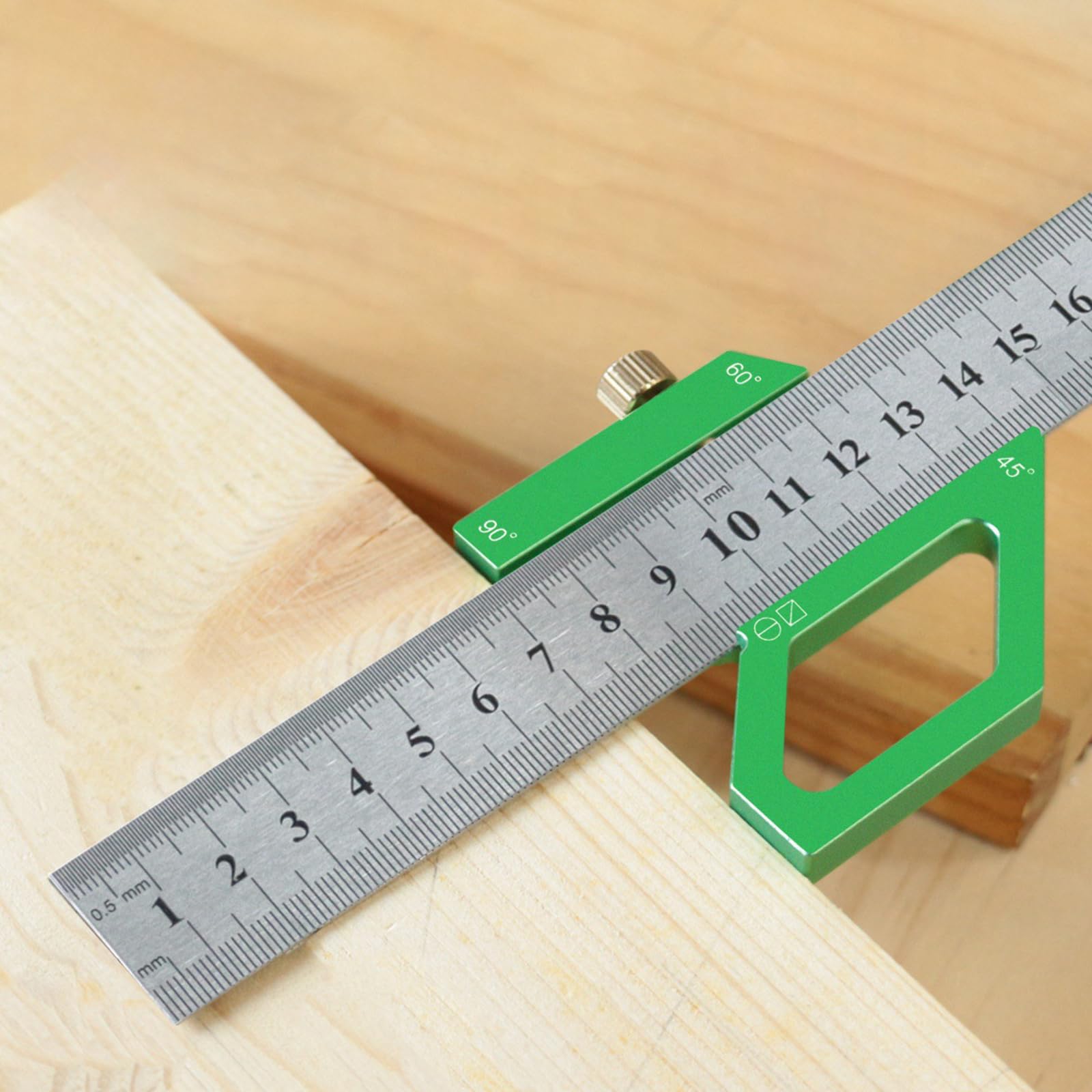 Construction Layout Ruler Multi-Angle Carpentry Layout Tool - 45/60/90 ...