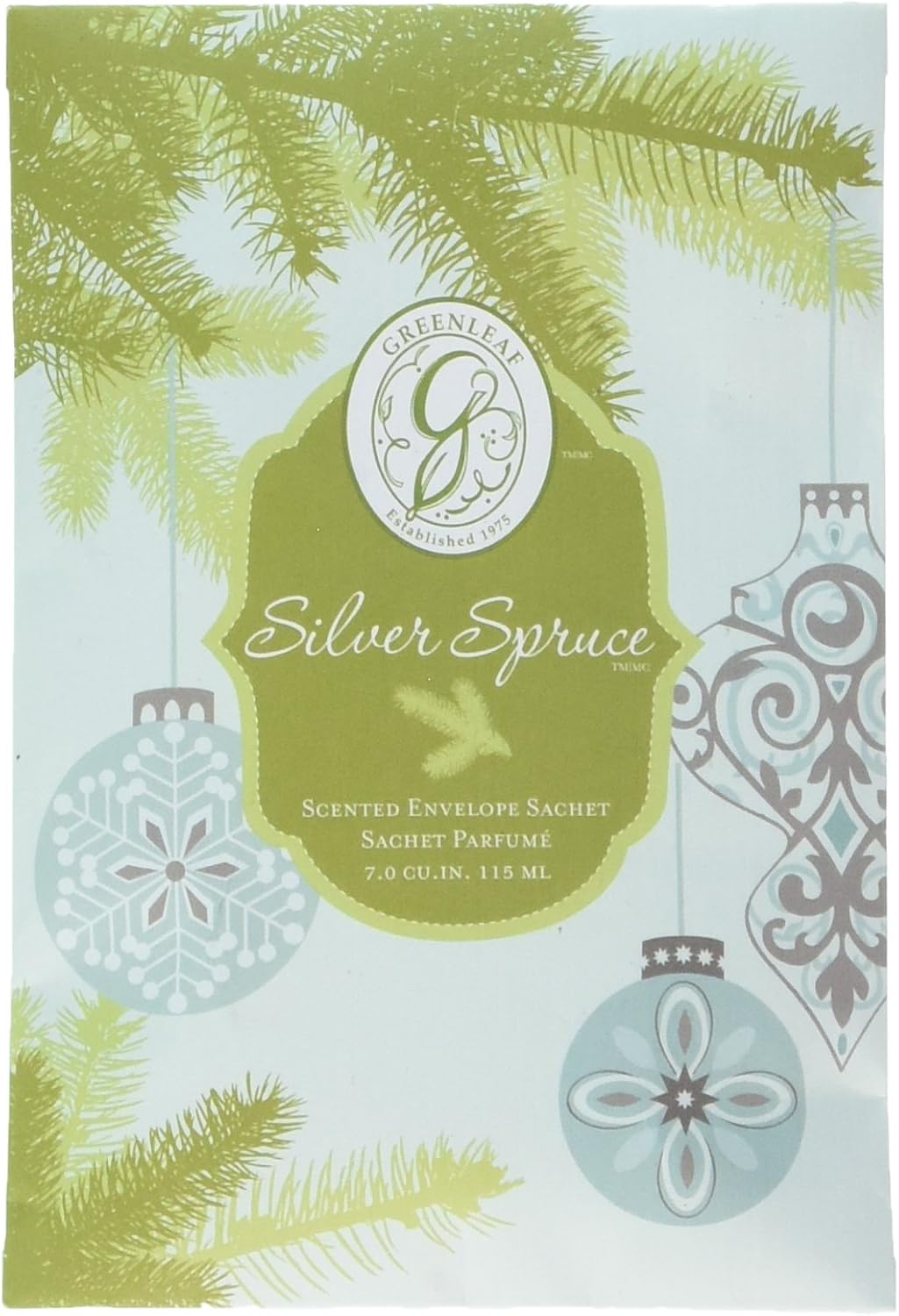Amazon.com: Silver Spruce Large Sachet by Greenleaf * SET OF 3* : Home ...