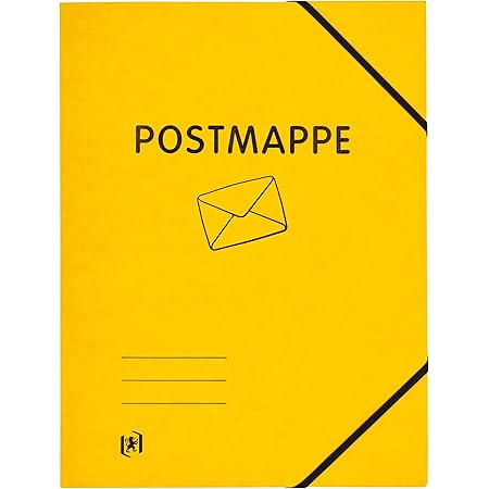 Exacompta 55549B Postmappe aus extra starkem Colorspan-Karton mit 3 ...