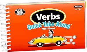 Amazon.com: Super Duper Publications | Verbs Quick Take Along Mini-Book ...