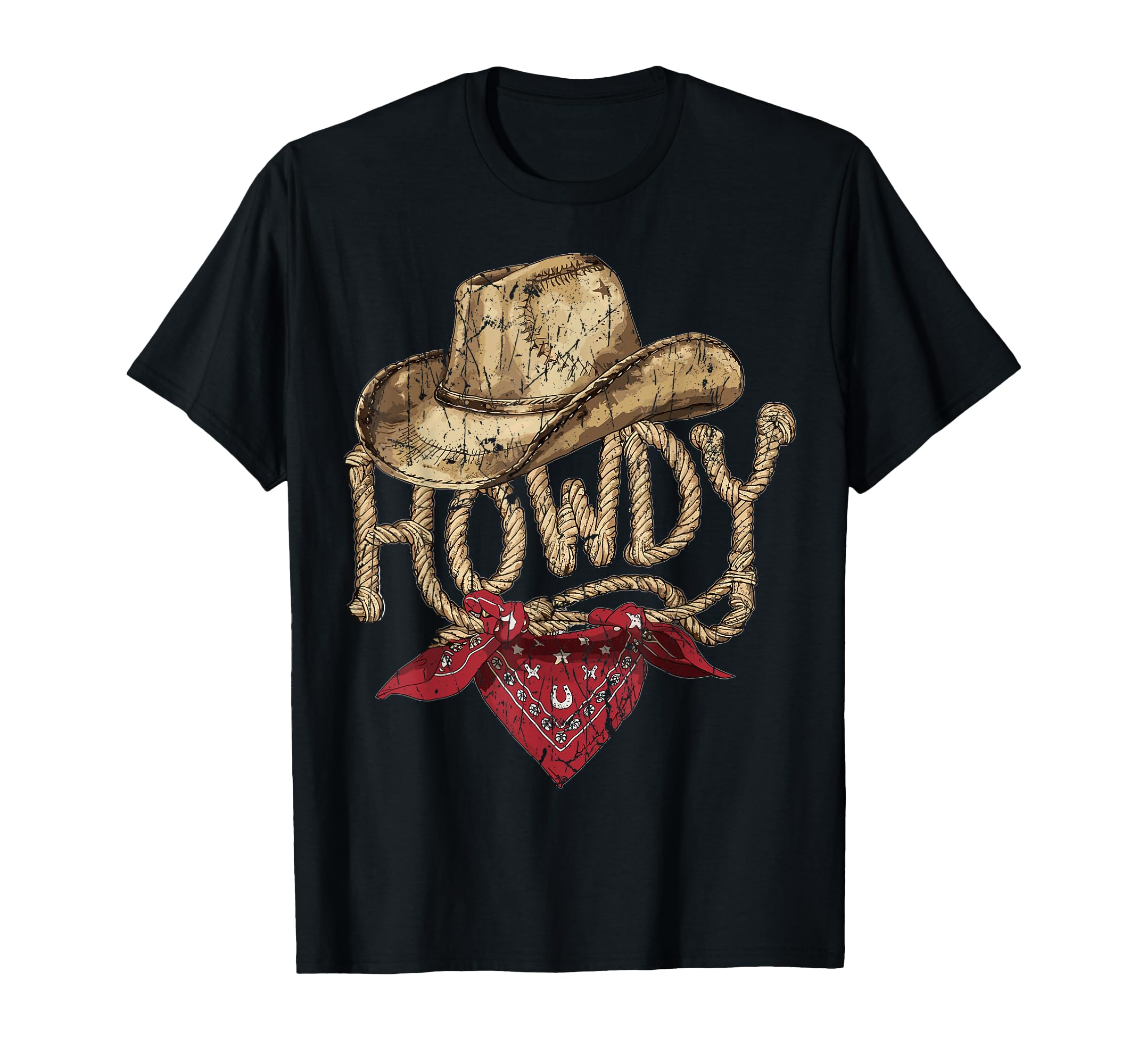 Amazon.com: Western Cowboy Birthday Party Howdy Cowboy T-Shirt ...