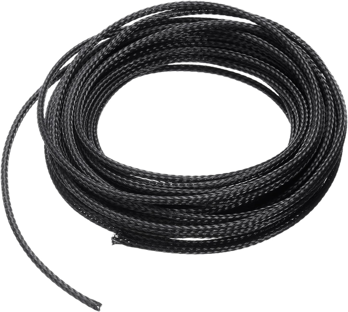 Amazon.com: uxcell 25 Ft - 1/8 Inch Expandable Braided Cable Sleeve ...