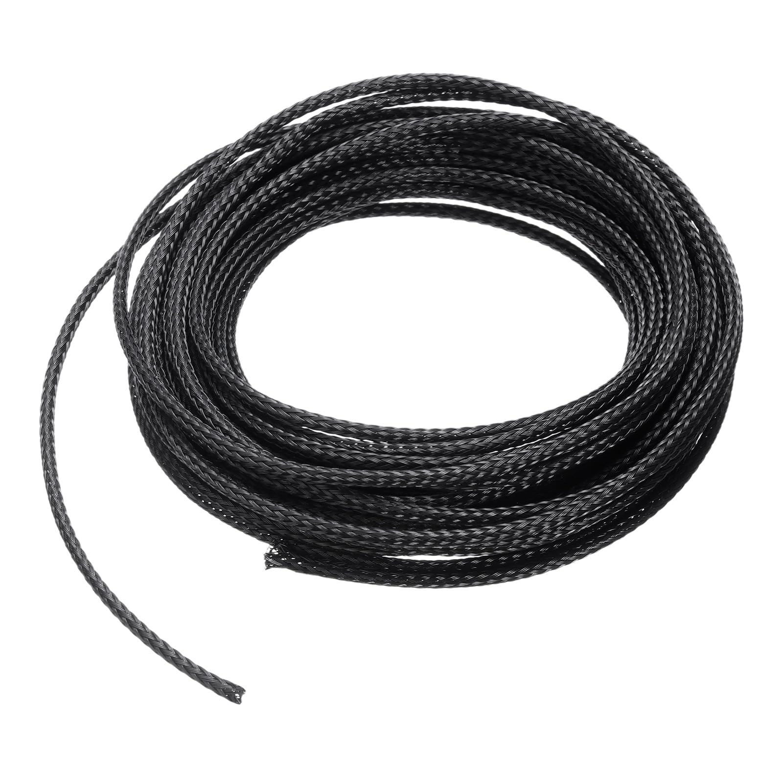 Amazon.com: uxcell 25 Ft - 1/8 Inch Expandable Braided Cable Sleeve ...