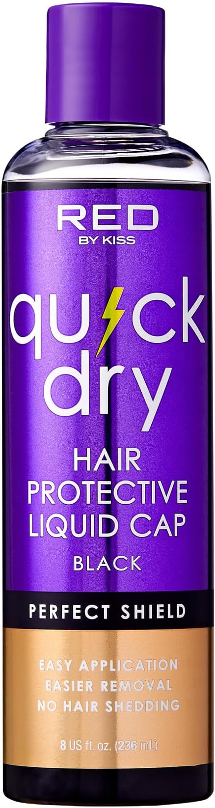 Amazon.com: Red by Kiss Quick Dry Hair Protective Liquid Cap, Strong ...
