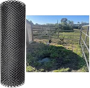 Plastic Chicken Wire Fence Mesh, Hexagonal Fencing for Gardening ...