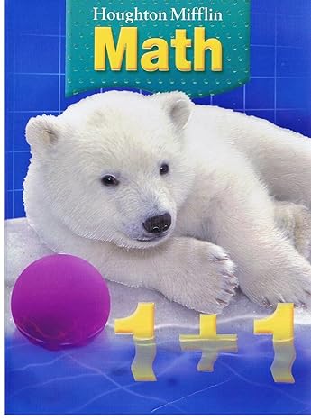 Houghton Mifflin Math (Grade 1): Carole Greenes: 9780618590919: Amazon ...