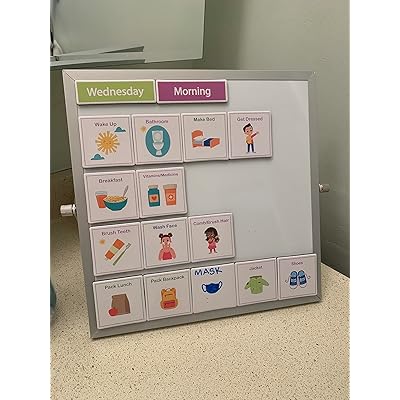 Visual Schedule for Kids with Autism | Daily Routine Botswana | Ubuy