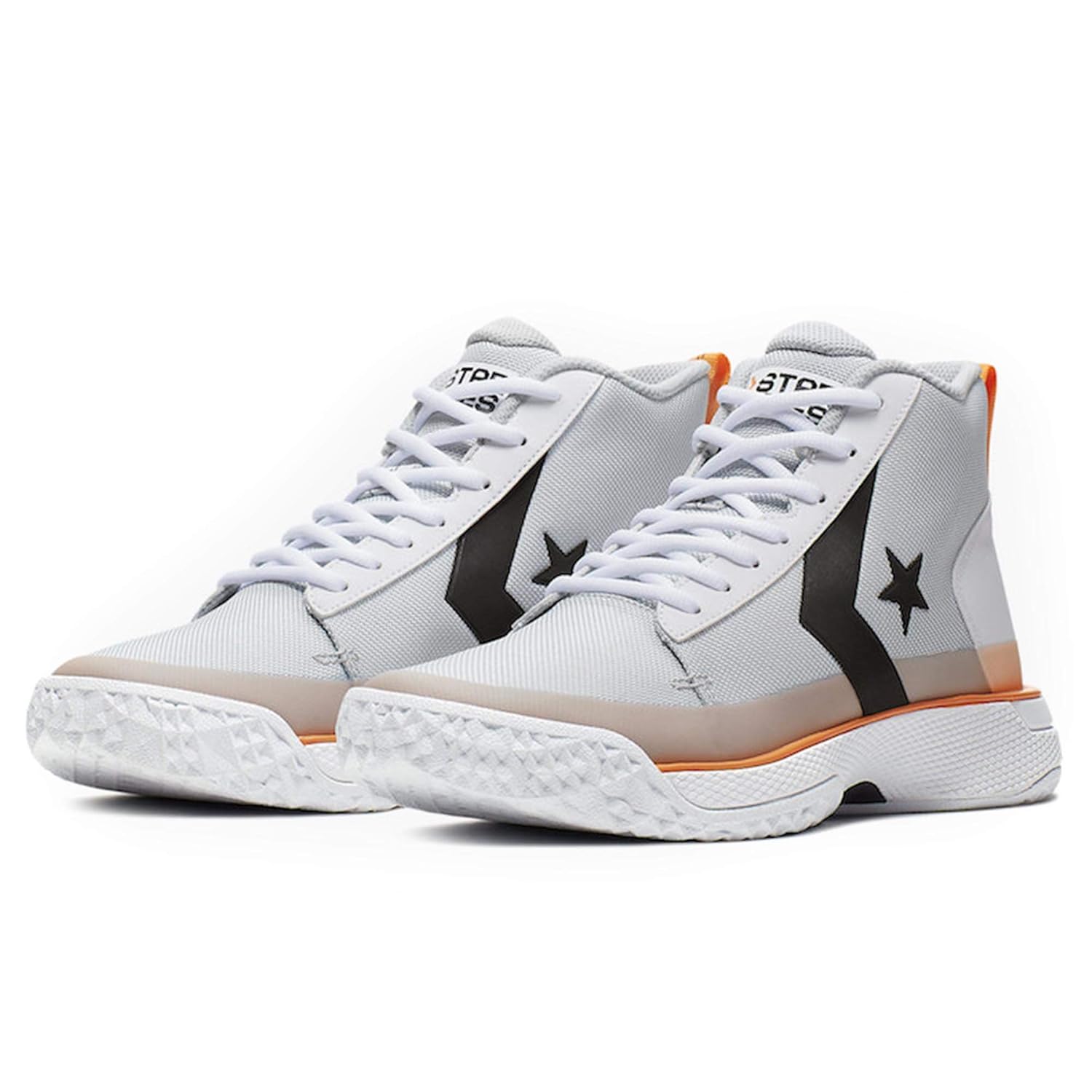 Buy Converse Men's Star Series BB Basketball Shoes (Pure Platinum/Bold ...