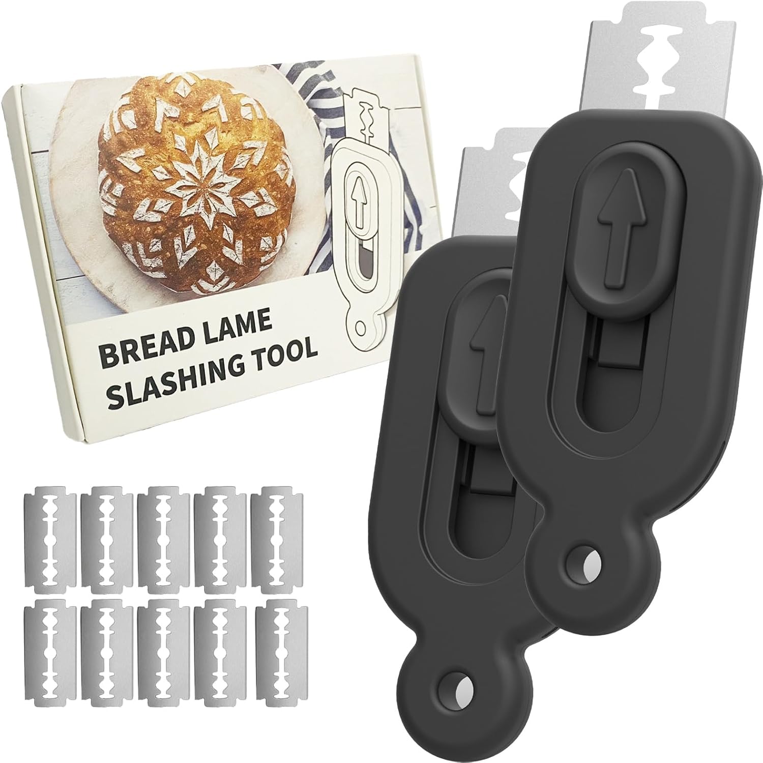 Amazon.com: LILITUAN Bread Lame Dough Scoring Tool,Retractable ...