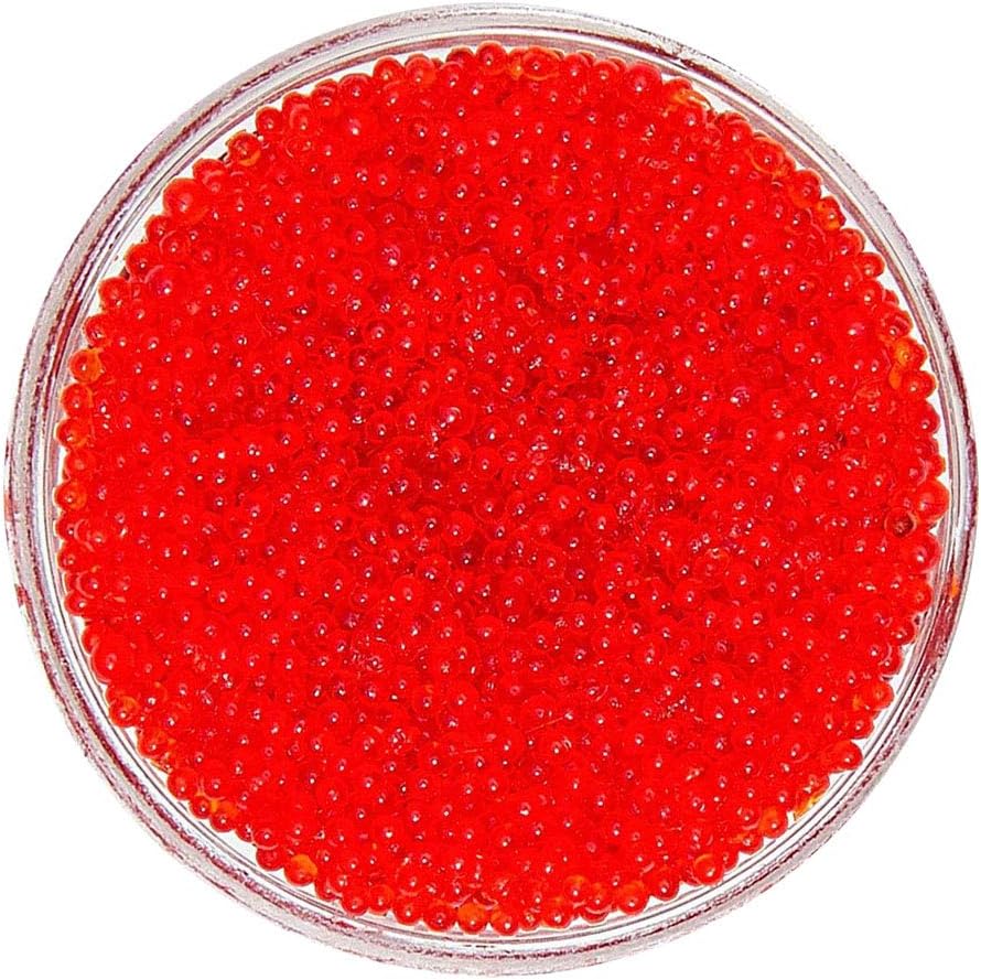 Amazon.com: Flying Fish Roe 4 oz - Tobiko Caviar Red Sushi Grade ...