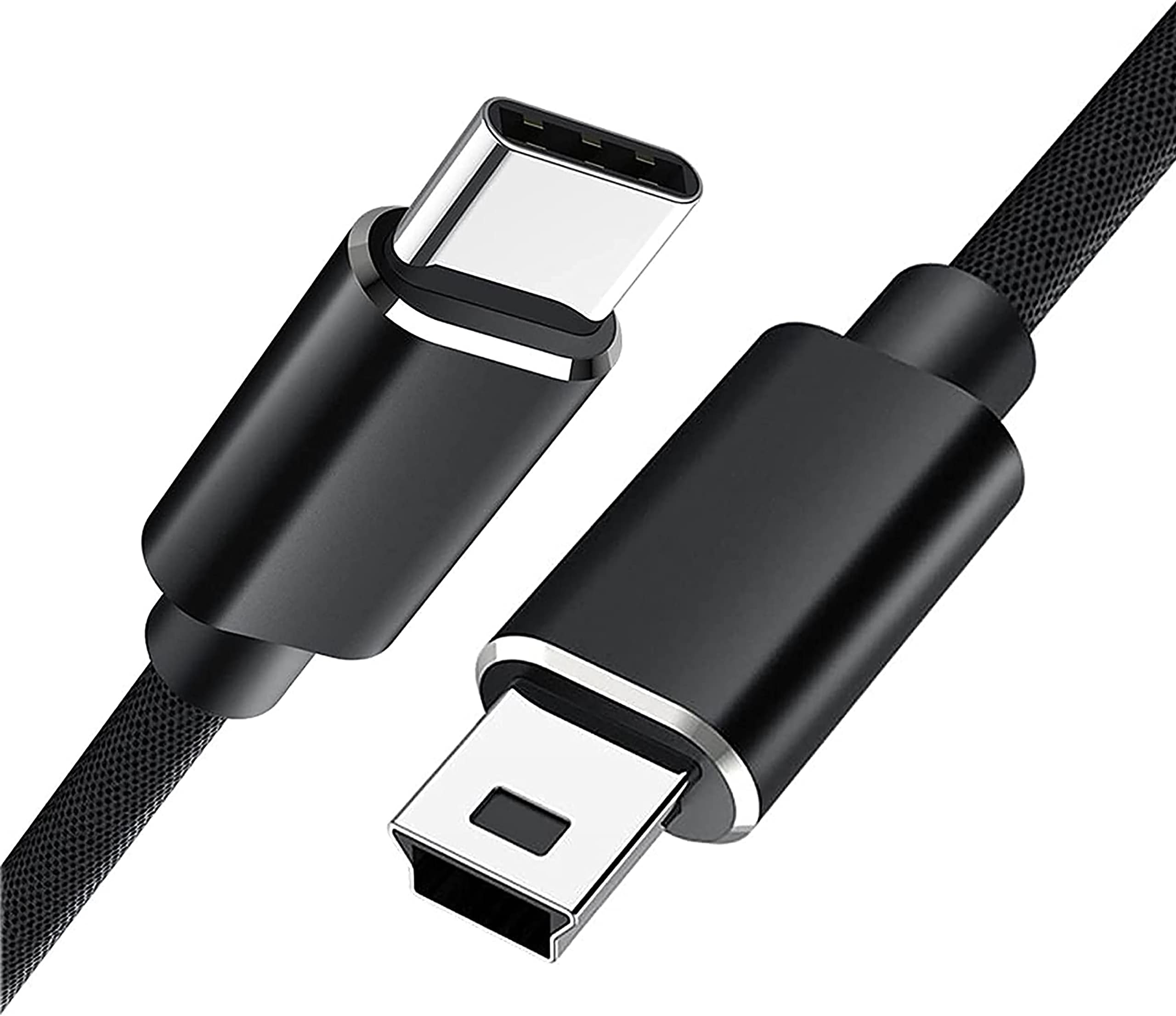 ICOVE Mini USB to USB C Cable, High Speed USB 3.0 Converter USB B to ...