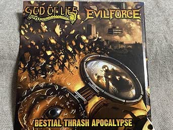 Amazon.co.jp: [スラッシュメタル] GOD OF LIES/EVIL FORCE - BESTIAL THRASH ...