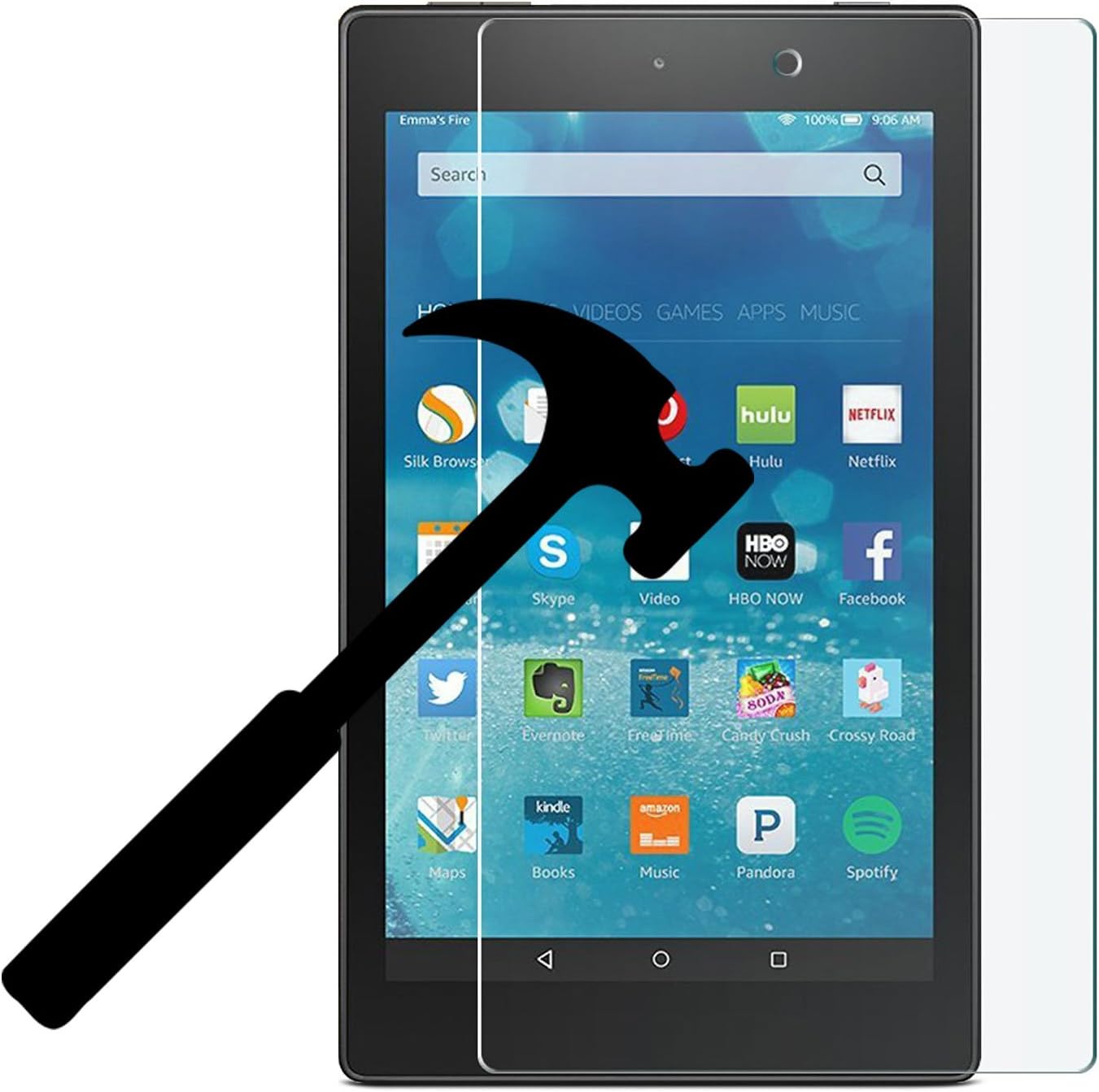 Amazon.com: 2017 New Amazon Fire HD 10 Screen Protector, EpicGadget for ...