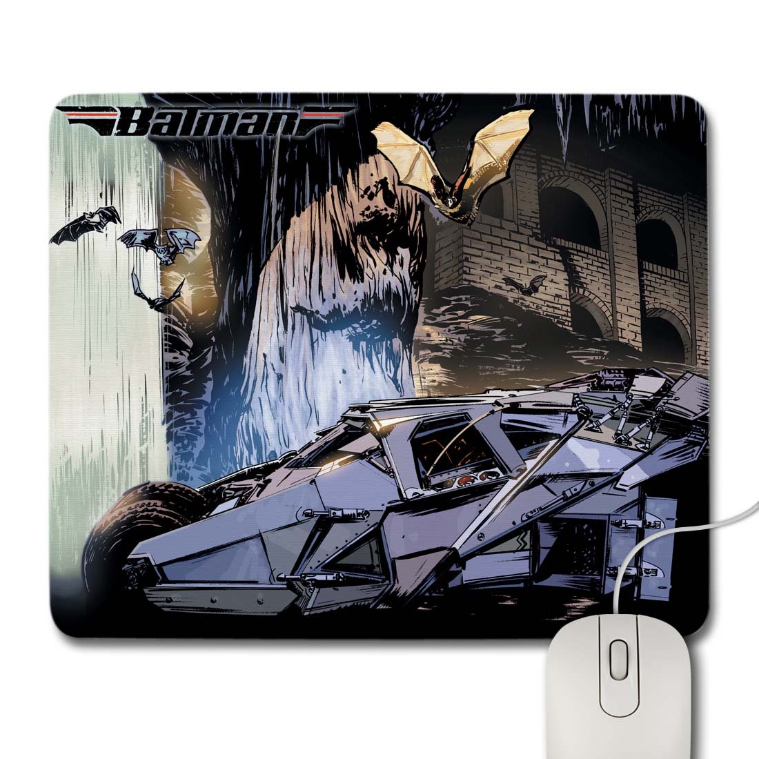 Posterboy Batman -Batmobile Mouse pad(Officially Licensed) - Buy ...