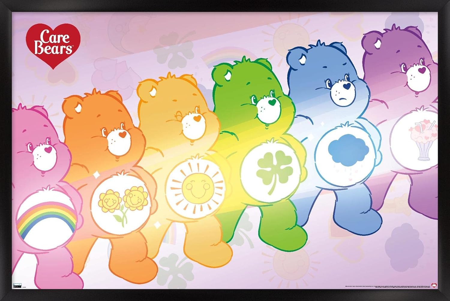 Amazon.com: Trends International Care Bears - Care Bear Stare Wall ...