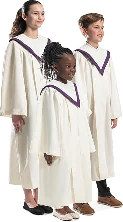 Amazon.com: Resonance Traditional 100% Polyester Choir Robes For Youth ...