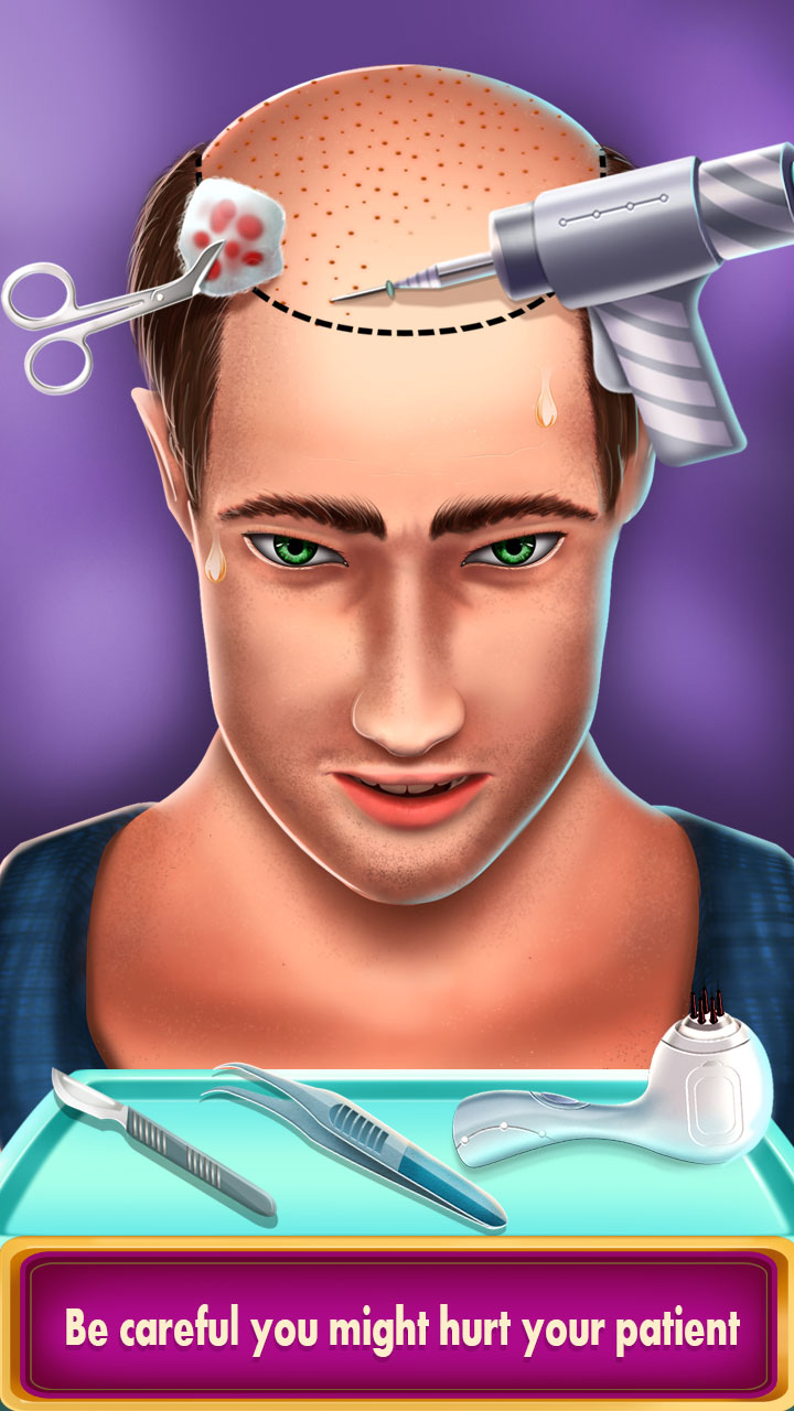 Hair Transplant Surgery Hospital - Kids Doctor Game - App on Amazon ...
