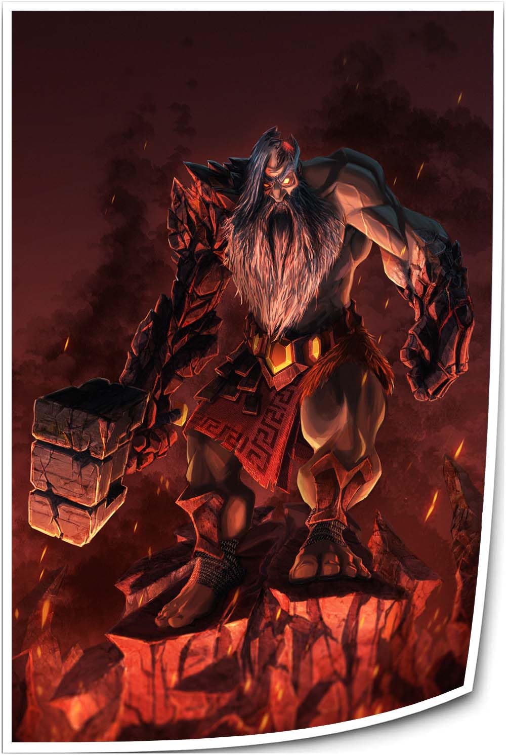 Hephaestus Greek God Drawing