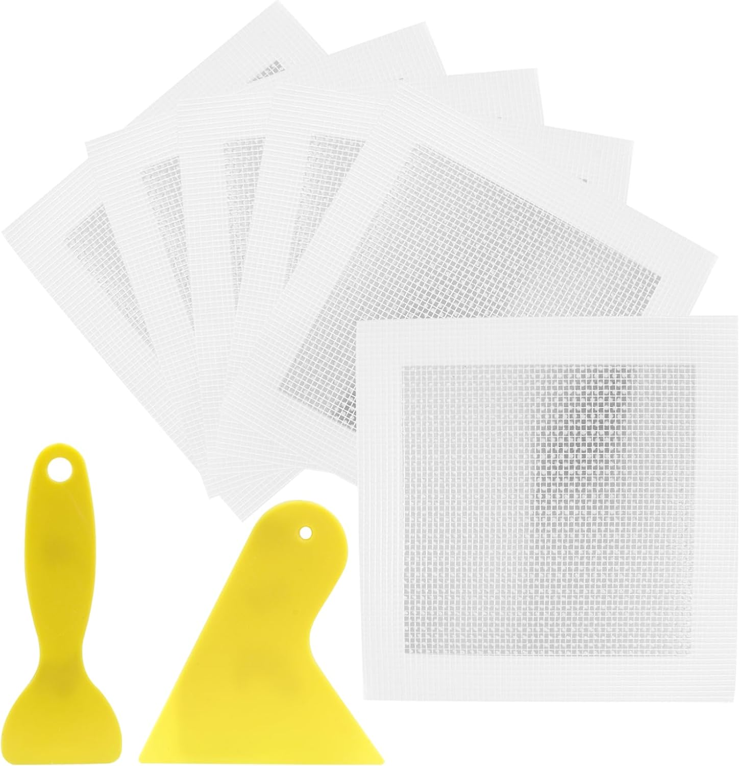 Moicstiy 6 PCS Drywall Repair Patch Kit,6 inch Self Adhesive Aluminum ...