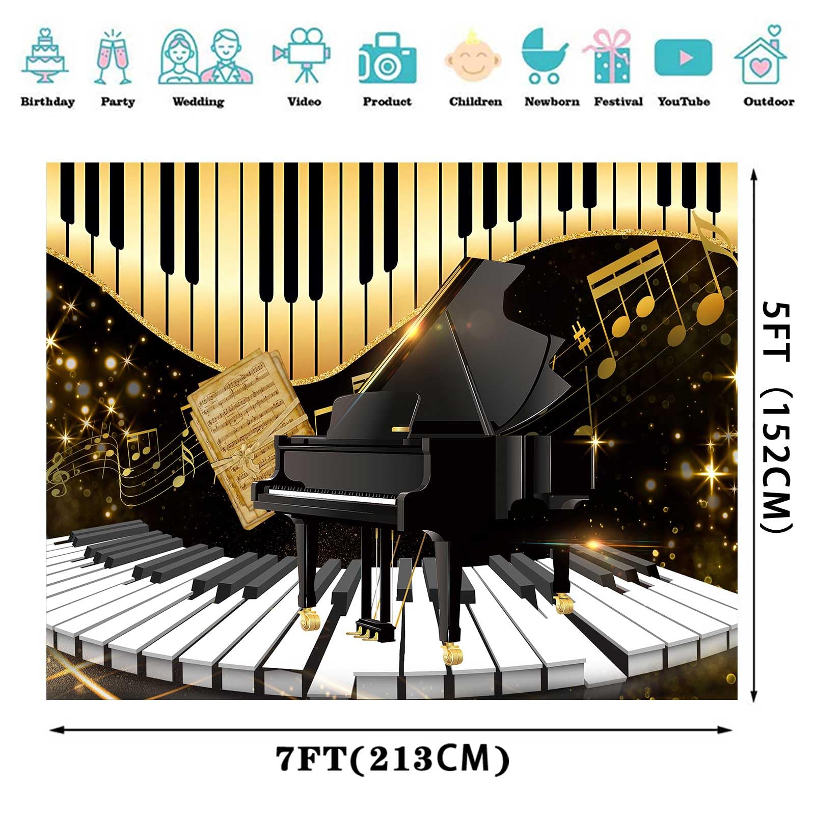 Golden Keyboard Notes