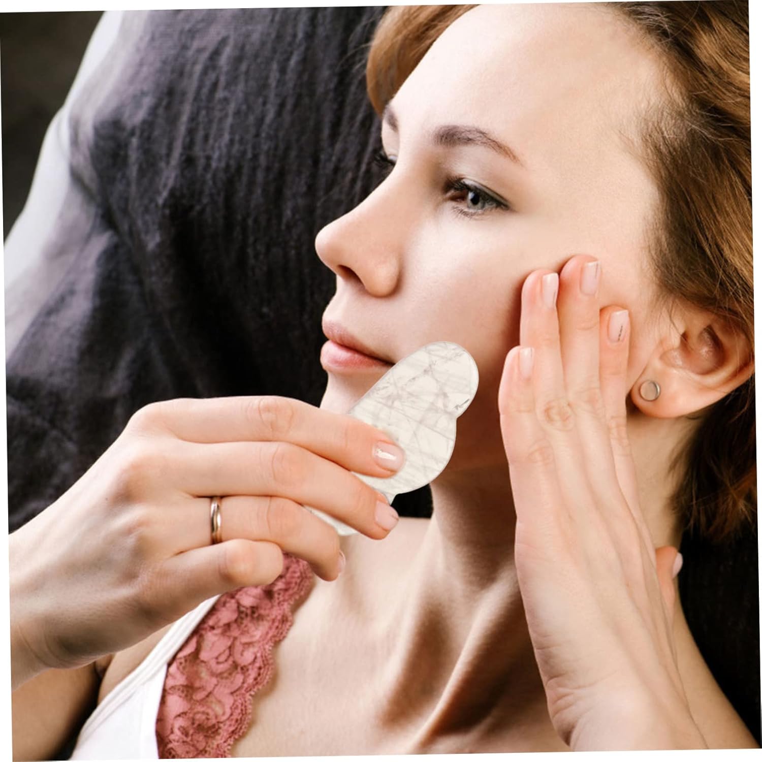 Healeved 1pc Crystal Scraping Board Face Body Scraper Board Guasha for ...