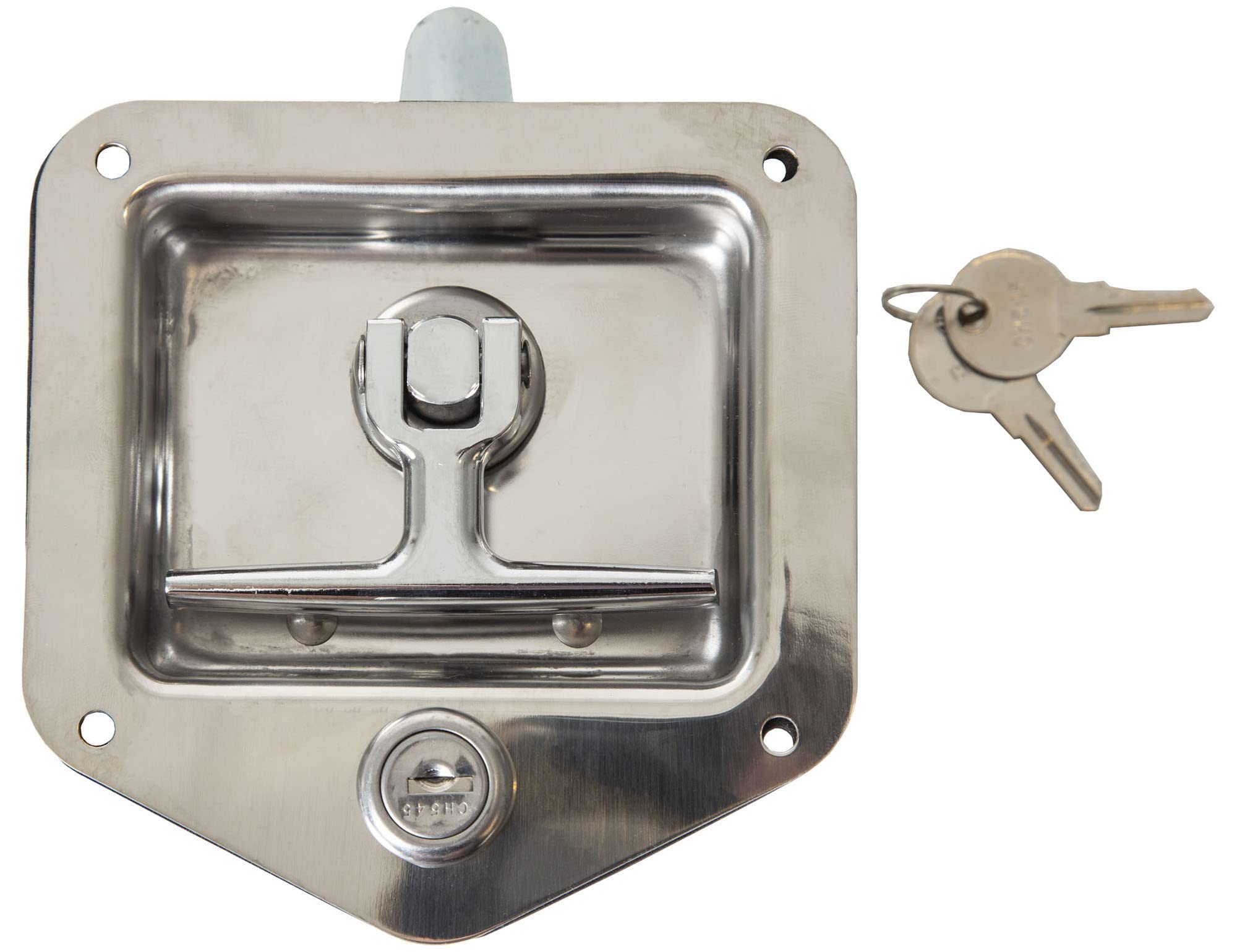 Snapklik.com : Buyers Products L88152 Stainless Single Point T-Handle Latch
