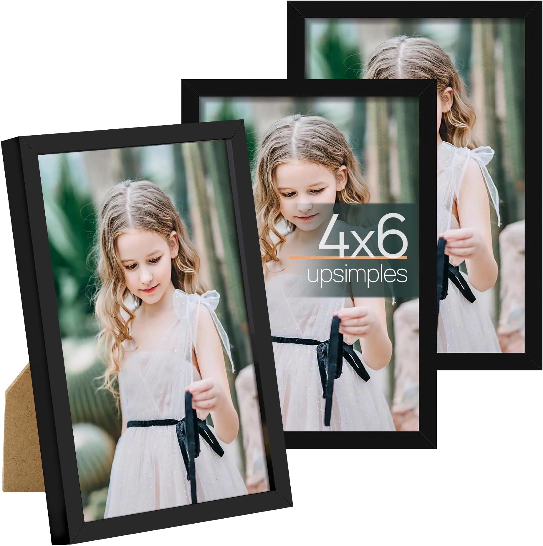 Amazon.com - Icona Bay 4x6 Picture Frames (Dark Gray, 2 Pack ...