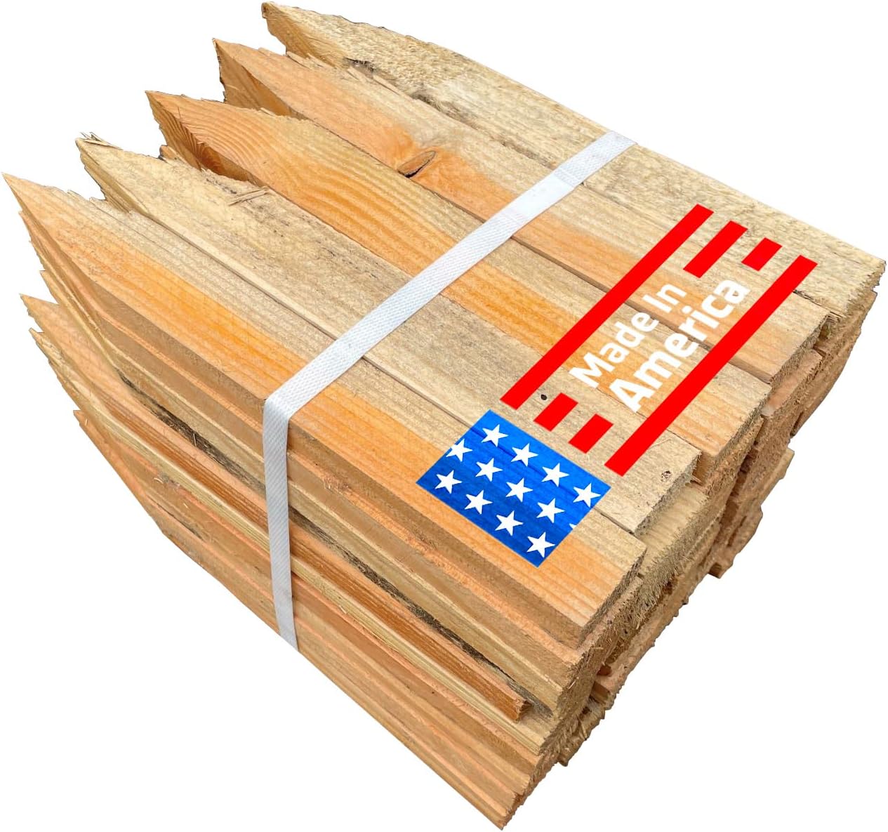 Amazon.com: Sandbaggy 12" Wooden Grading Stakes - Heavy Duty Stakes for ...