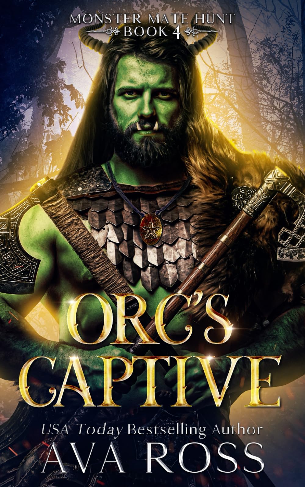 Orc's Captive: An Orc Fantasy Romance (Monster Mate Hunt): Ross, Ava ...