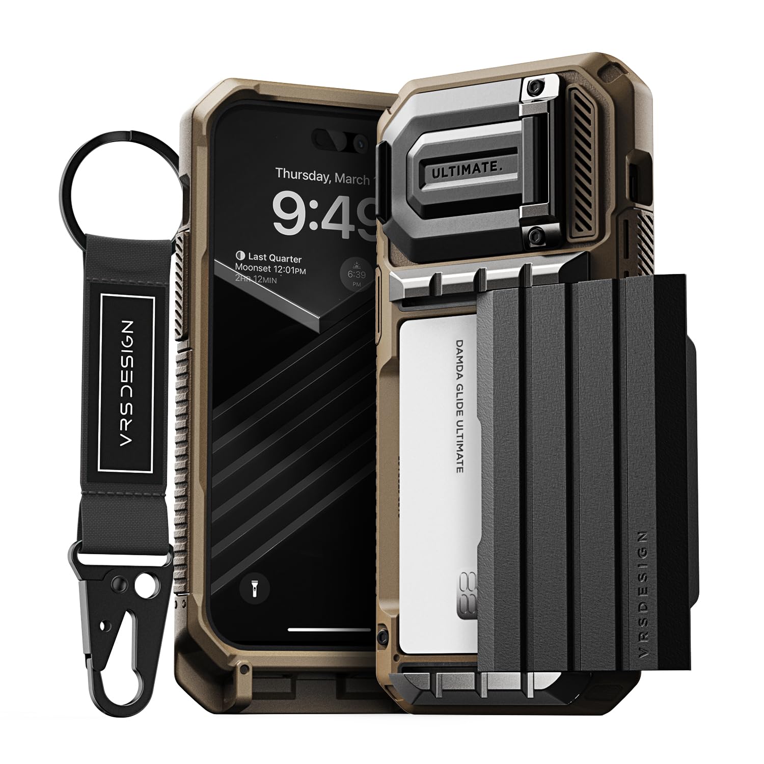 Amazon.com: VRS DESIGN Damda Glide Ultimate for iPhone 14 Pro (2022 ...