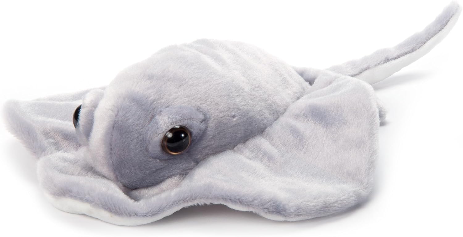 Amazon.com: The Petting Zoo Stingray Stuffed Animal Plushie Slap ...