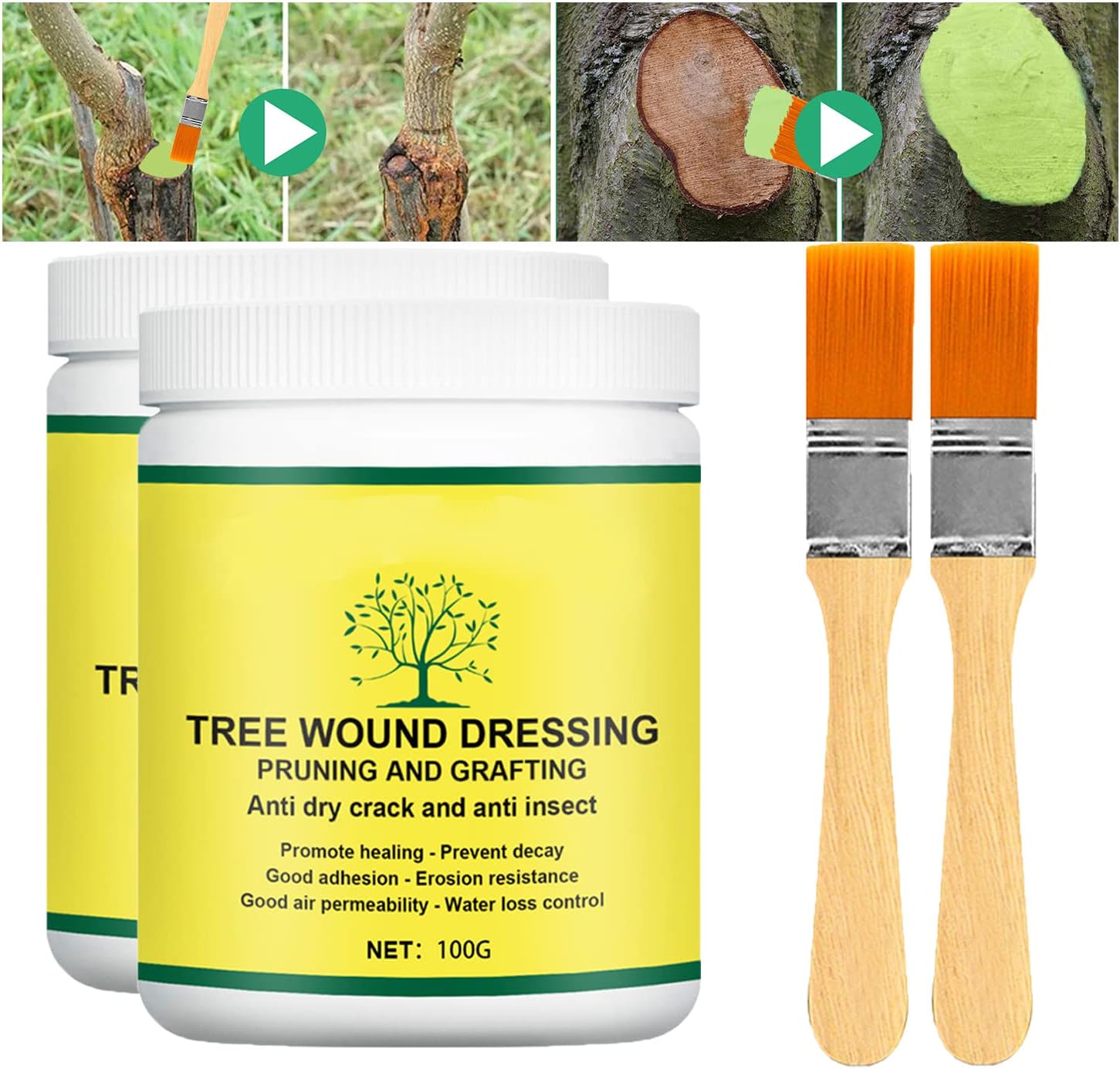 Amazon.com: Tree Wound Sealer, Tree Pruning Sealer, Tree Grafting ...