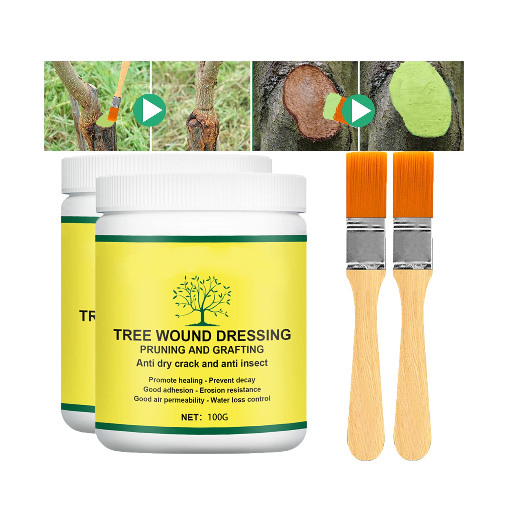 Amazon.com: Tree Wound Sealer, Tree Pruning Sealer, Tree Grafting ...