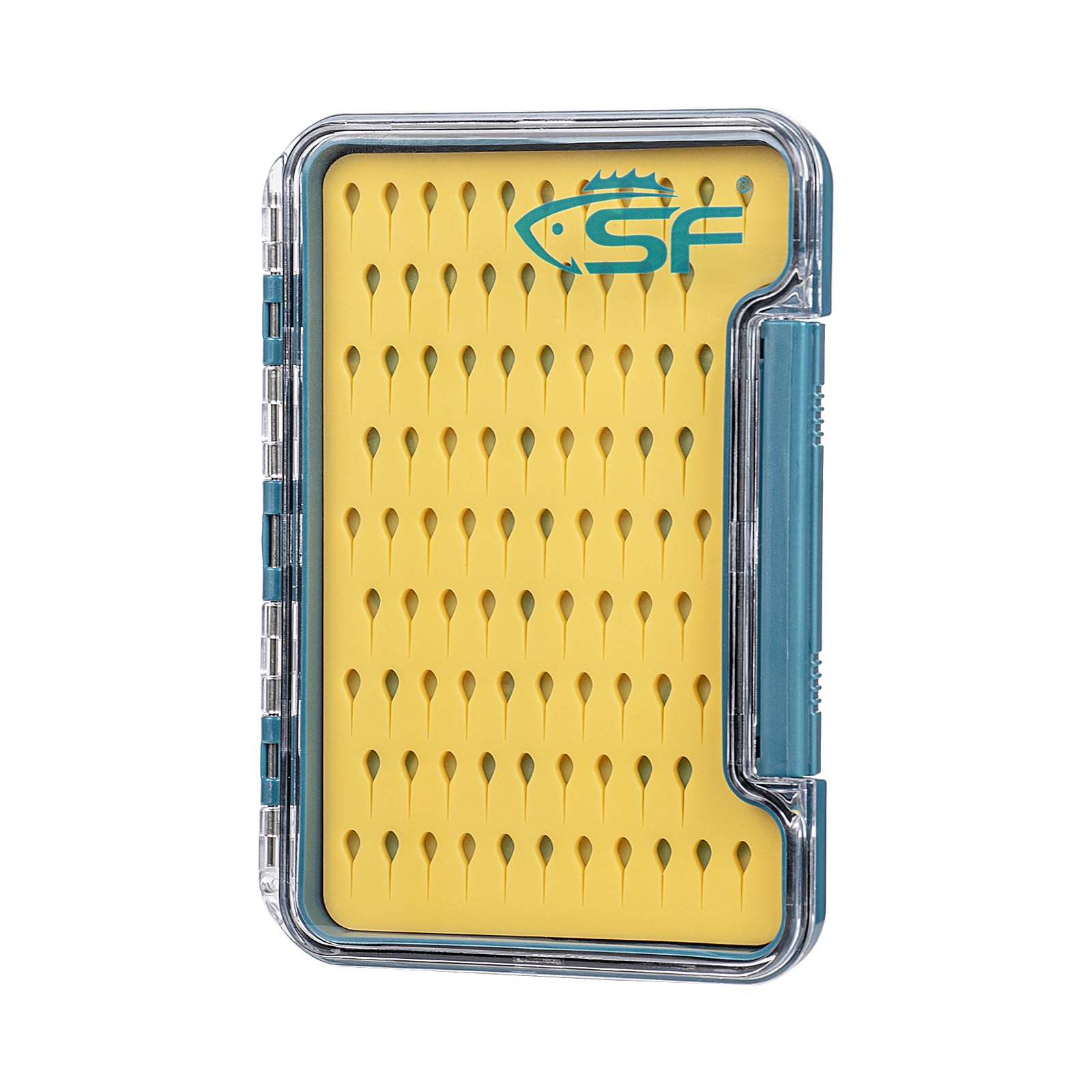 Amazon.com: SF Slim Fly Fishing Box Thin Trout Flies Storage Box ...