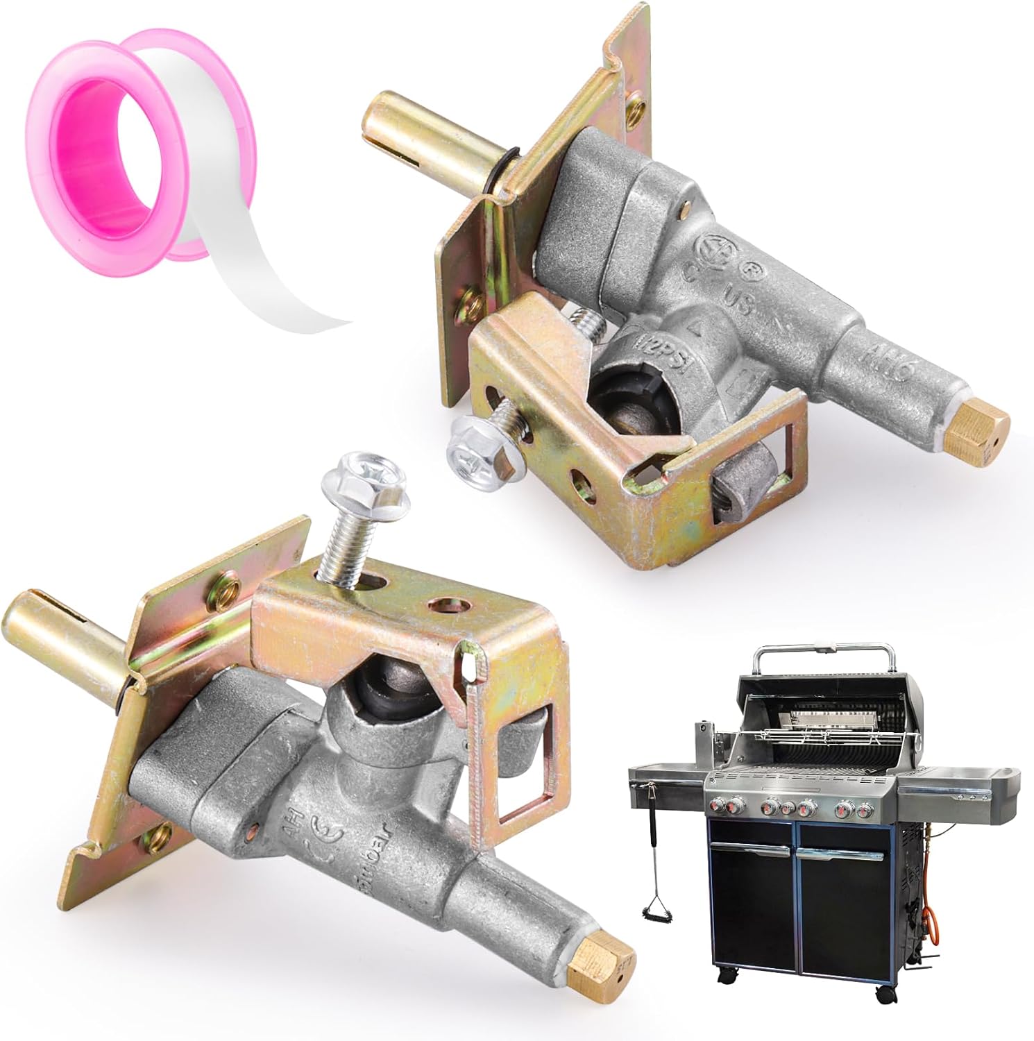 Amazon.com: Griddle Gas Burner Control Valve Replacement for Blackstone ...