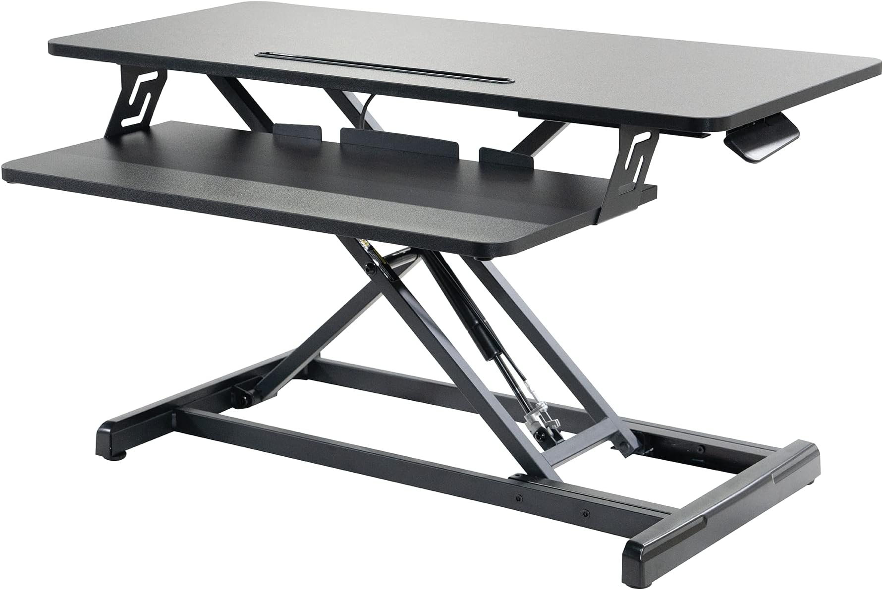 Amazon.com: Standing Desk Converter Tabletop Stand - 34.6" Adjustable ...