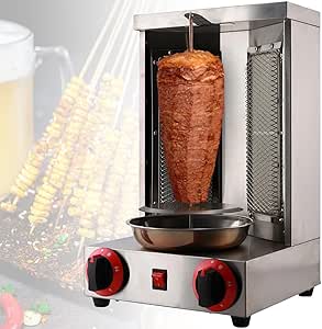 MLYYYDSS Electric Machine 3000W Max Capacity Gas Vertical Meat Broiler ...