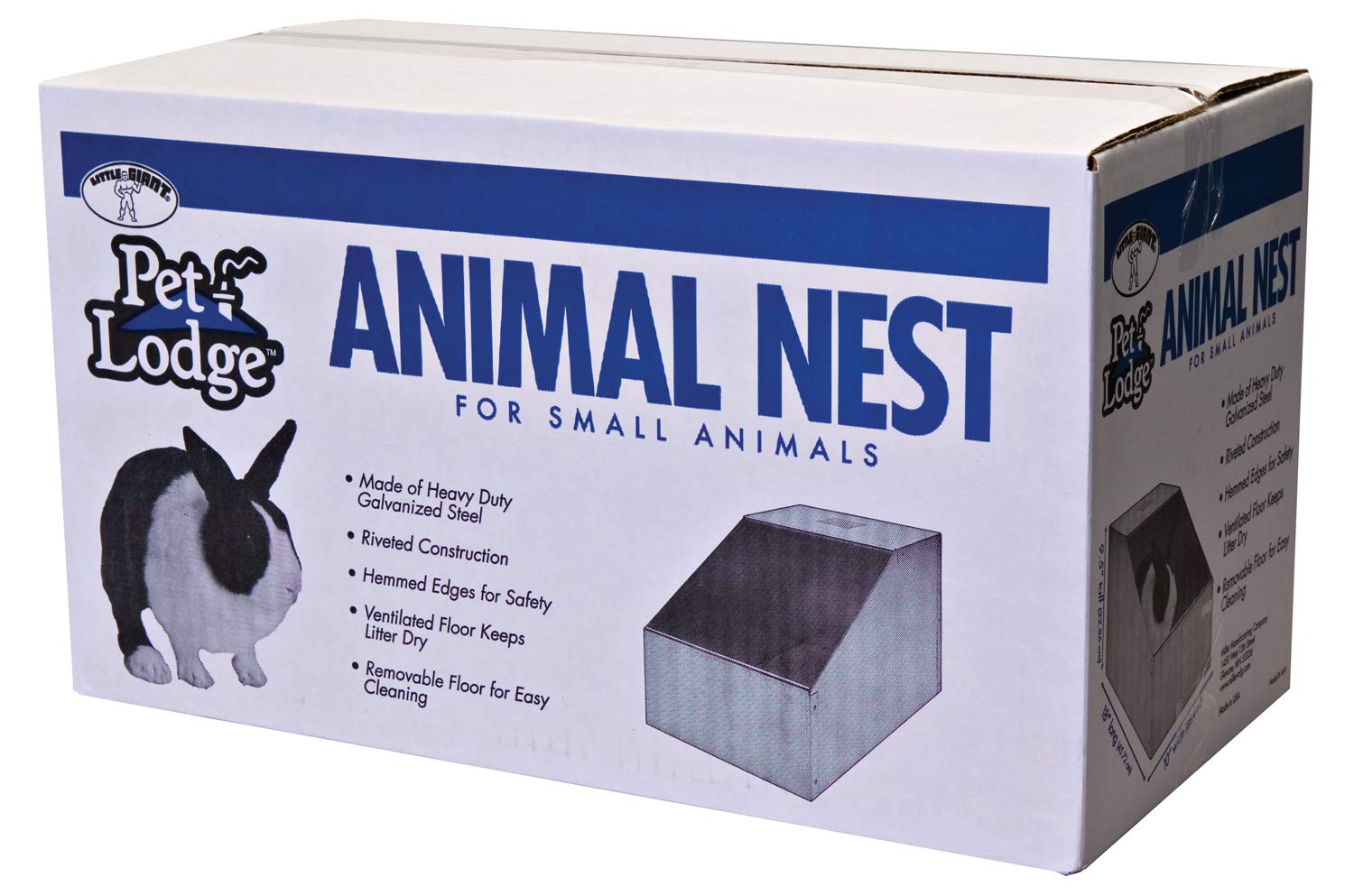 Dig Box For Rabbits XL Wooden Rabbit Nest Box – Heavy-duty Kindling Box ...