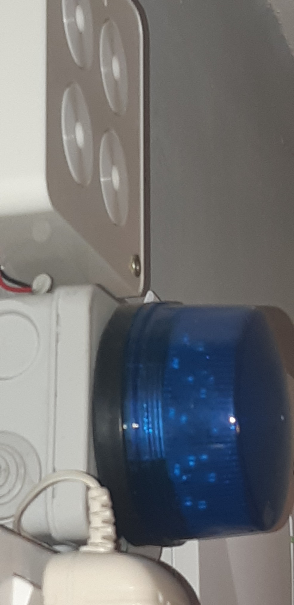 Emergency Warning Light, Blue 12v Led Emergency Alarm Strobe Light ...