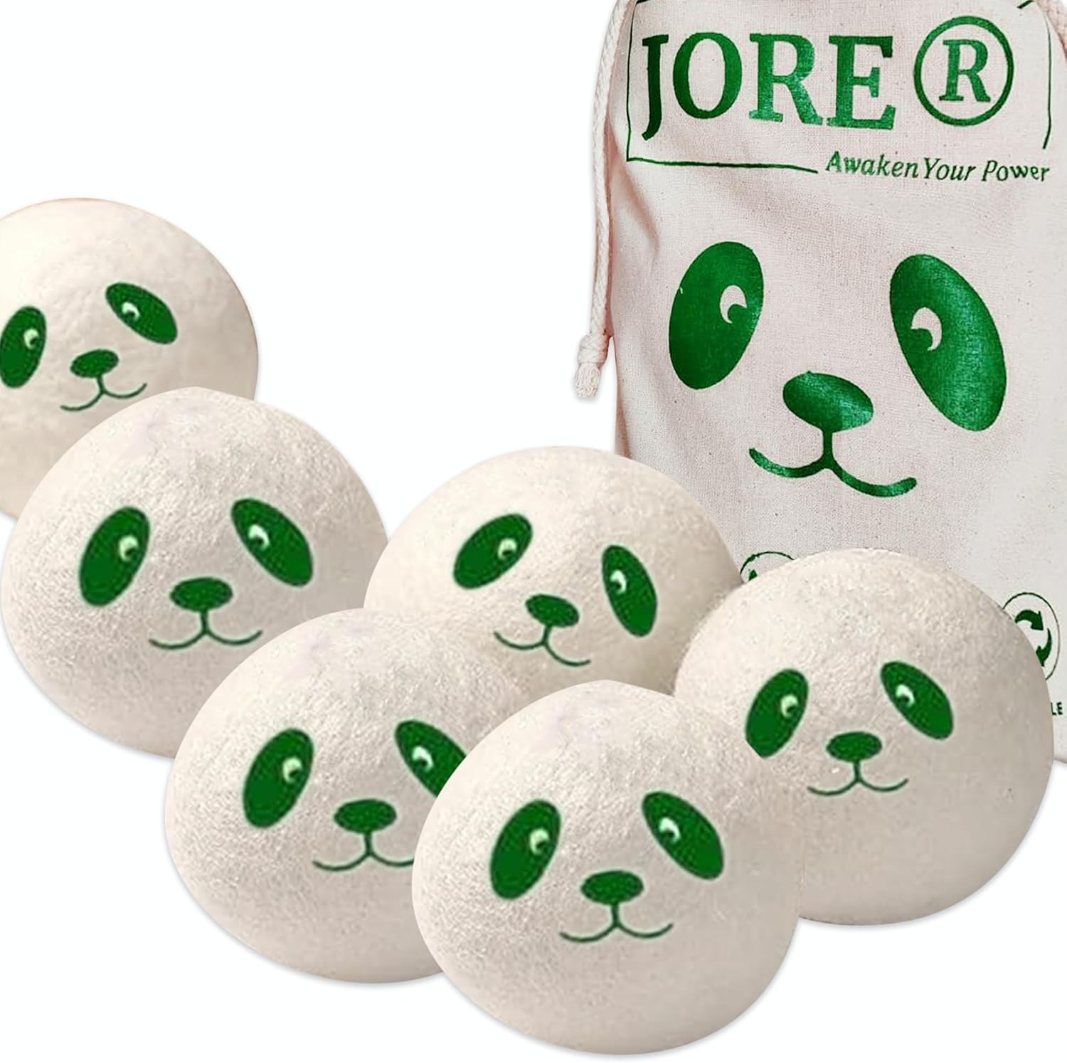 Amazon.com: JORE Eco-Friendly Dryer Balls - Premium 6-Pack - Dryer ...