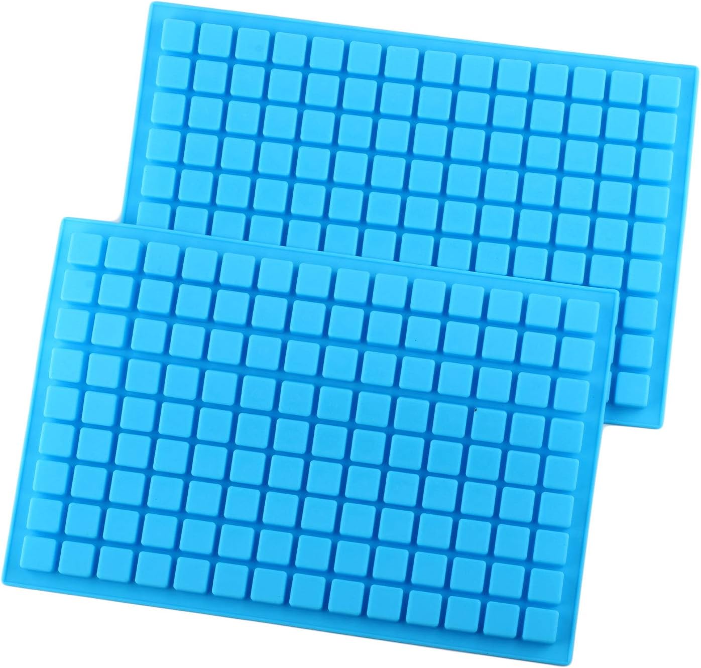 Amazon.com: Mujiang 126-Cavity Ice Cube Tray, Silicone Molds for Making ...