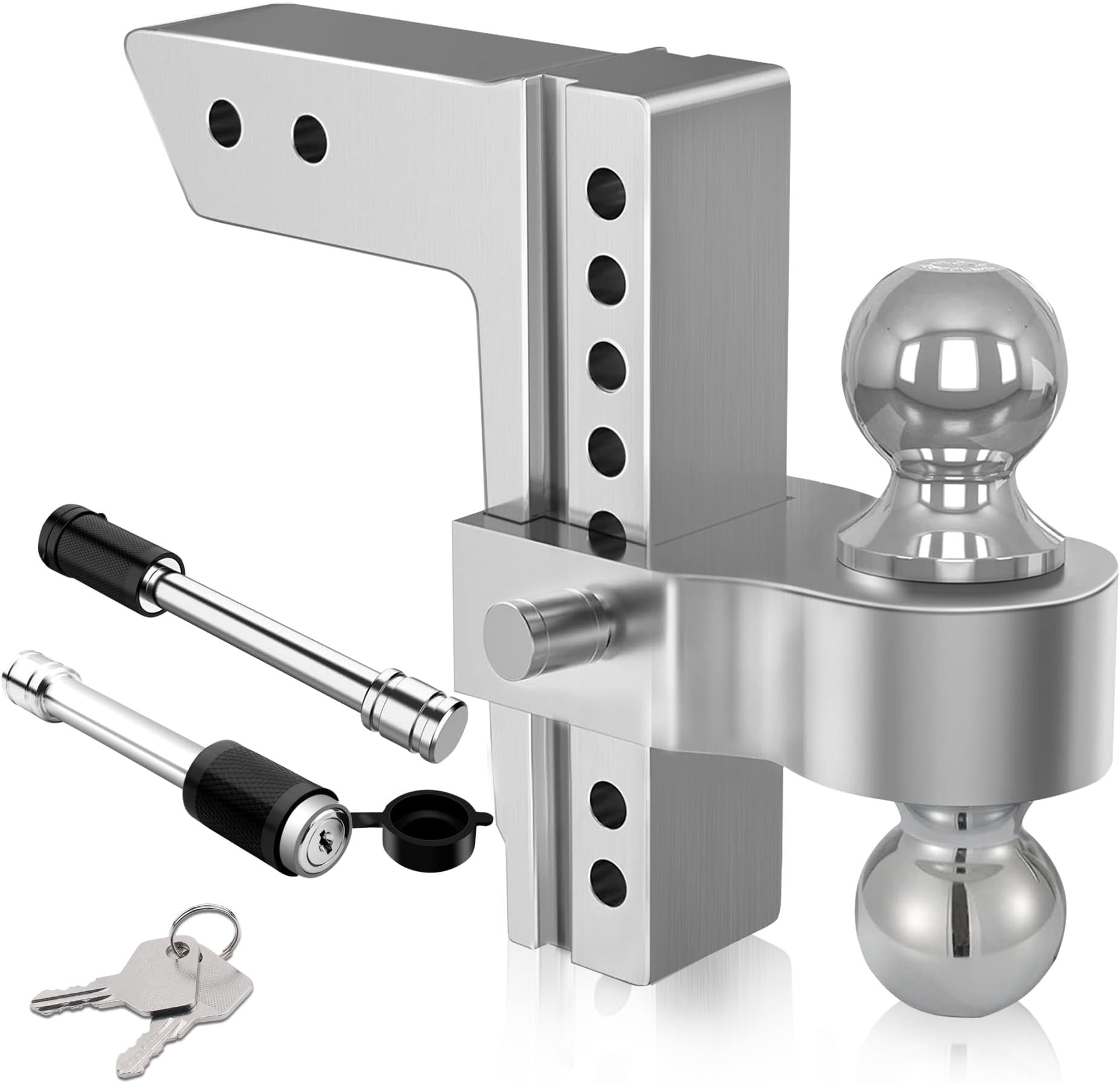 Richeer 2.5-Inch Receiver for Trailer Hitch Ball Mount, Load Bearing ...
