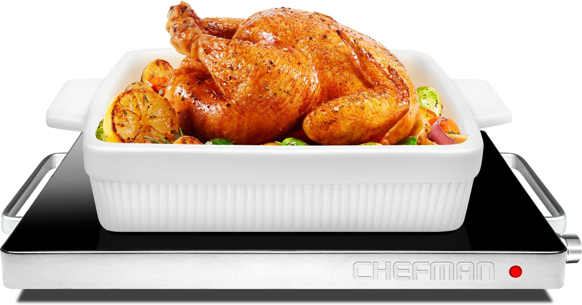 Amazon.com: Oster Buffet Server Warming Tray | Triple Tray, 2.5 Quart ...