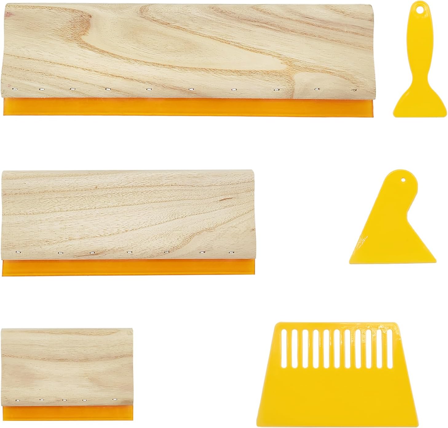 Amazon.com: Colovis 2 PCS Screen Printing Squeegee, 9.4in and 5.9in, 75 ...