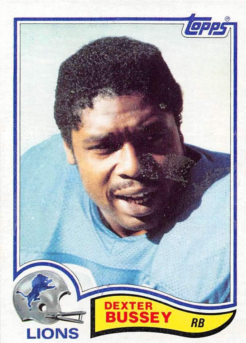 Amazon.com: 1982 Topps #336 Dexter Bussey NM++ Detroit Lions Football ...