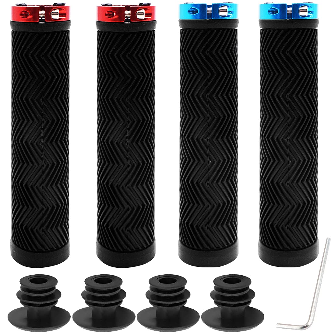 Bicycle Handles Miotlsy Bicycle Handle Bar Grips, Scooter Handlebar ...